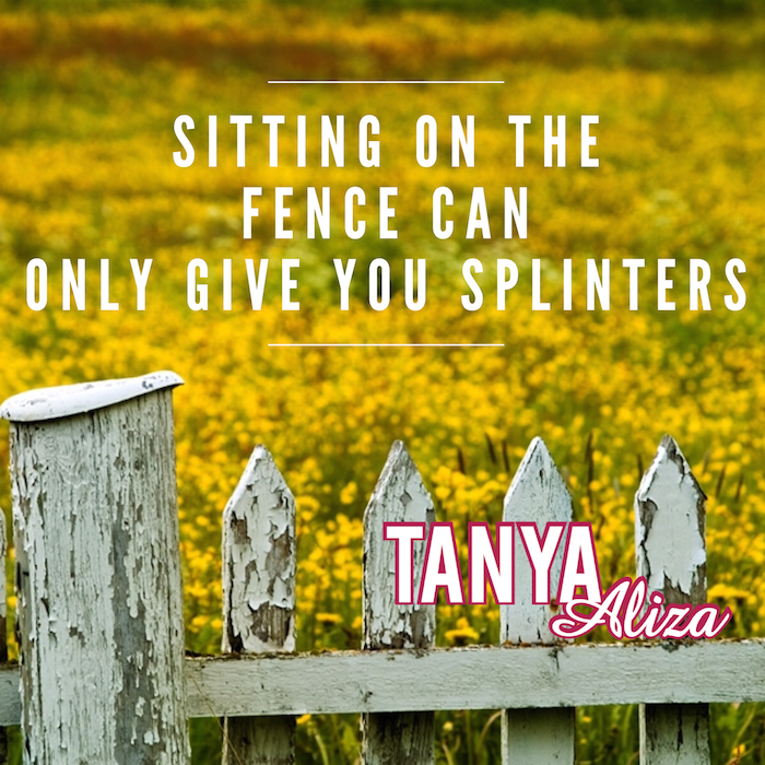 How to Get Your Prospect off the fence - Tanya Aliza | Online Business ...